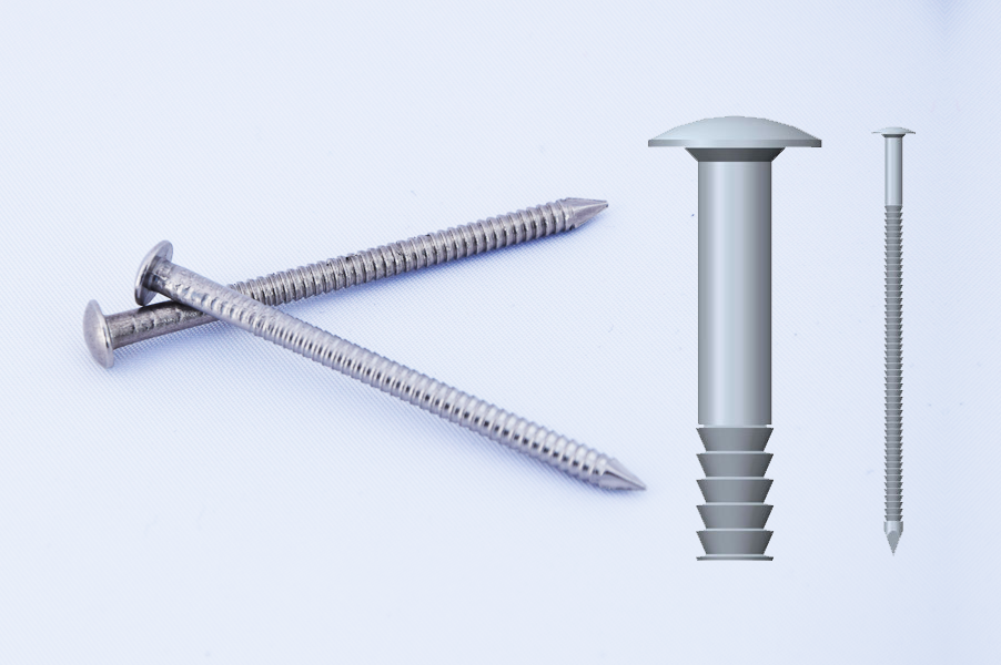 Pointe Inox A4 Ø 2.7 Annelé Tête Ronde 5kg - Pointes Direct